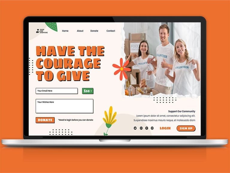 Non-Profit & Charity Websites Design - Mix3Design